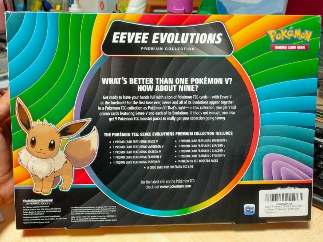 Pokemon TCG Eevee Evolutions Premium Collection Box NEW, Hobbies & Toys ...