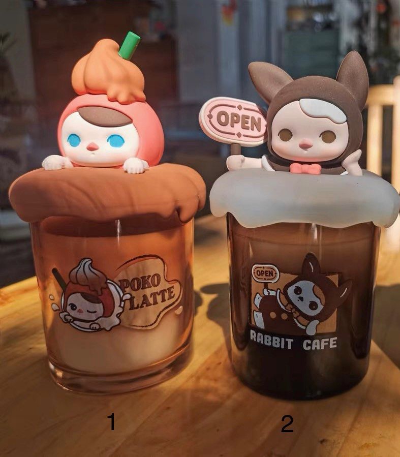 Pop mart pucky rabbit cafe scented candle blind box, Hobbies & Toys ...