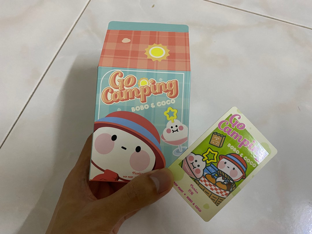 PopMart - Bobo & Coco Go Camping Series Blind Box, Hobbies & Toys, Toys ...