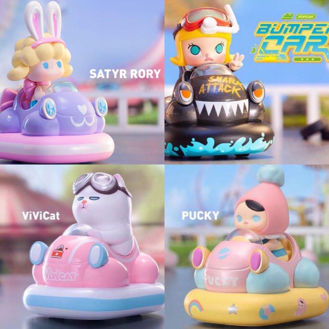 POPMART POPCAR Bumper Car Series, Hobbies & Toys, Toys & Games on Carousell
