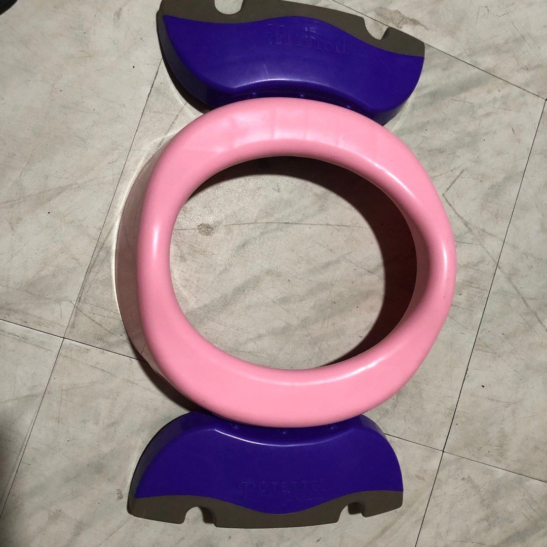 Potette Plus portable potty seat and chair, Babies & Kids, Bathing ...