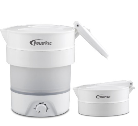 PowerPac Travel Jug, Foldable Electric Jug, Portable Jug (PPJ2027), TV ...