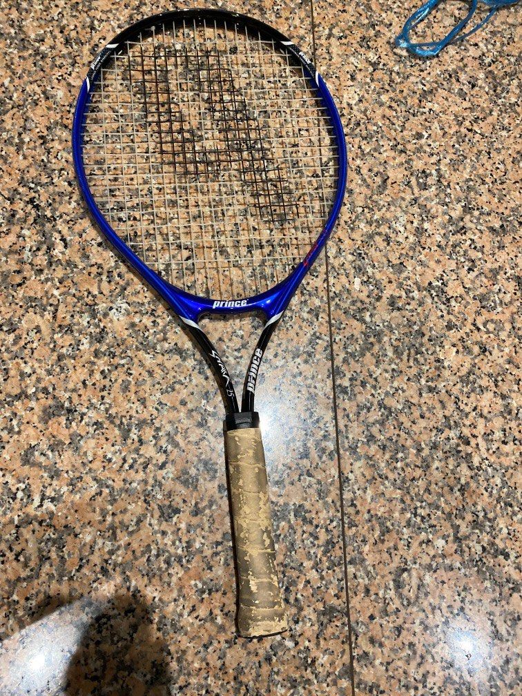 Prince Shark 25 Tennis Racket, Sports Equipment, Sports & Games, Racket ...