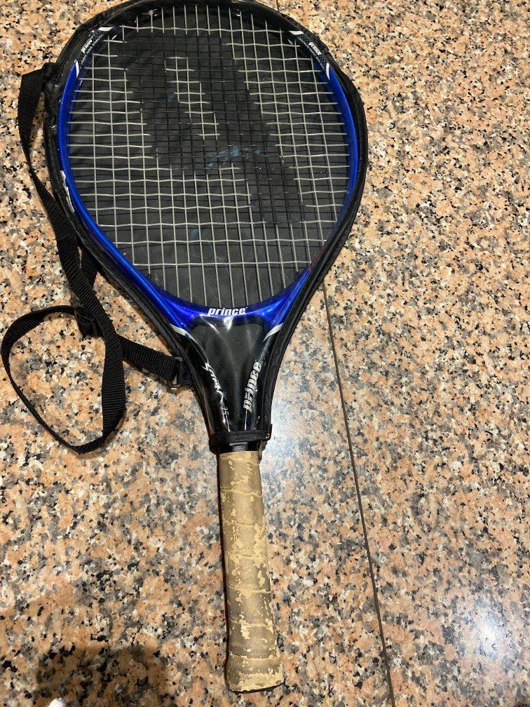 Prince Shark 25 Tennis Racket, Sports Equipment, Sports & Games, Racket ...
