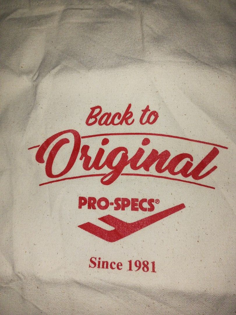 Pro Specs dustbag dust bag on Carousell