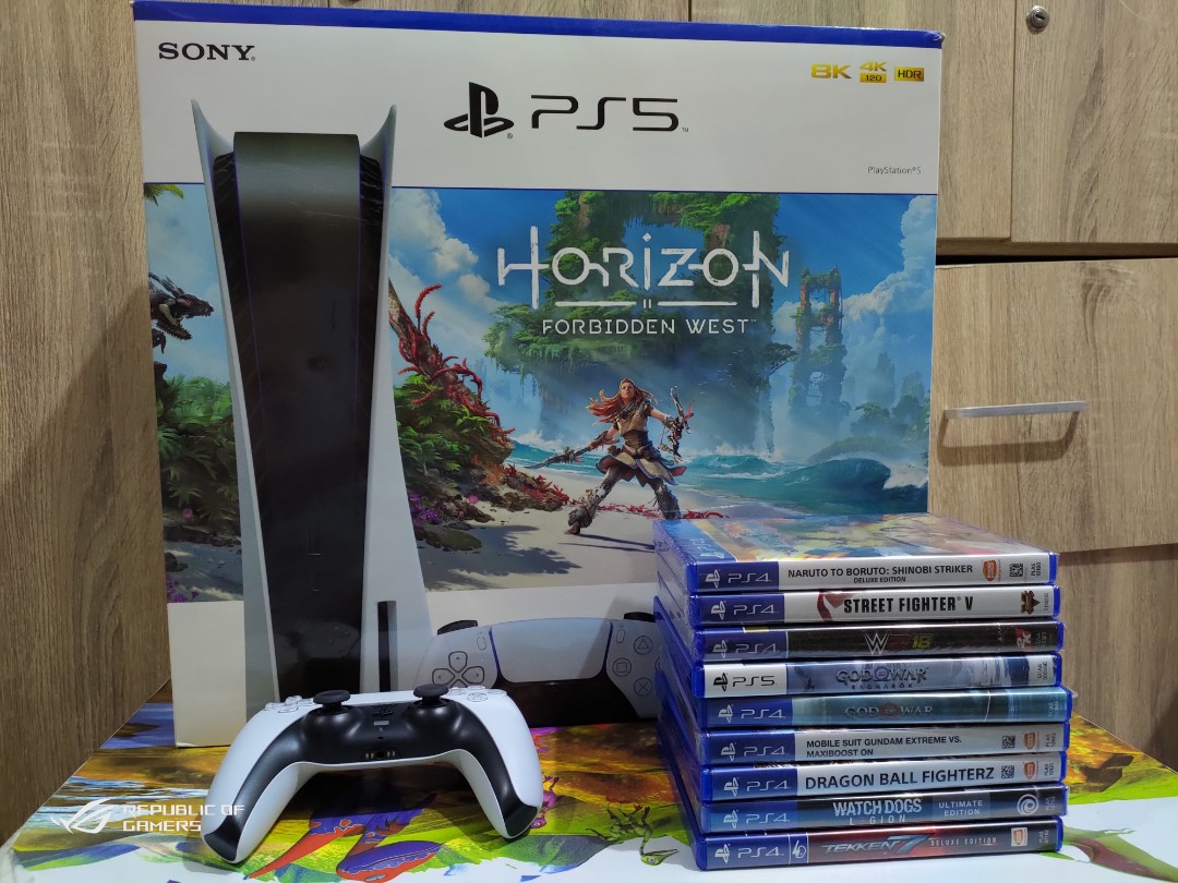 PS5 Disc Version Almost New, Video Gaming, Video Game Consoles ...