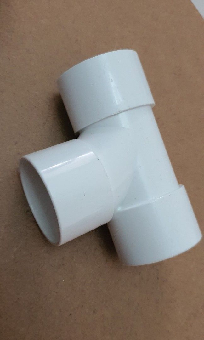 Pvc T joints 40mm, Furniture & Home Living, Home Improvement ...
