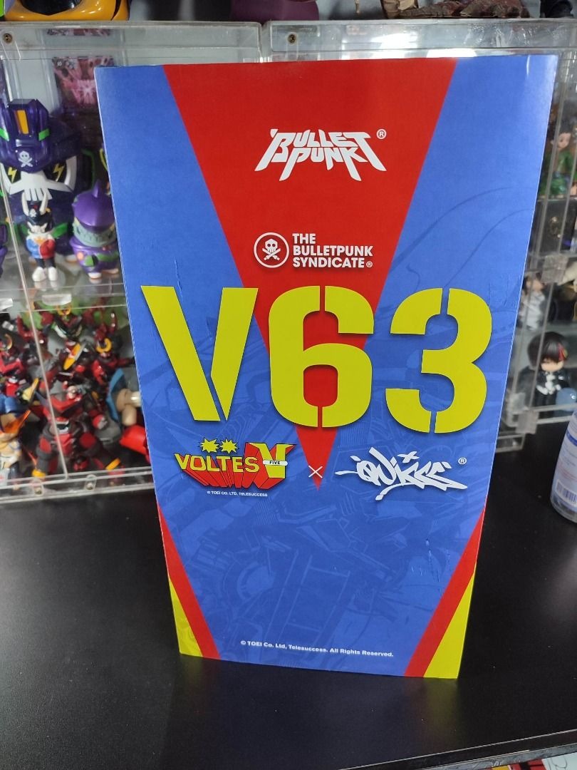 Quiccs V63 MEGA 14" Sealed Unopened w/ Certificate Voltes V, Hobbies ...
