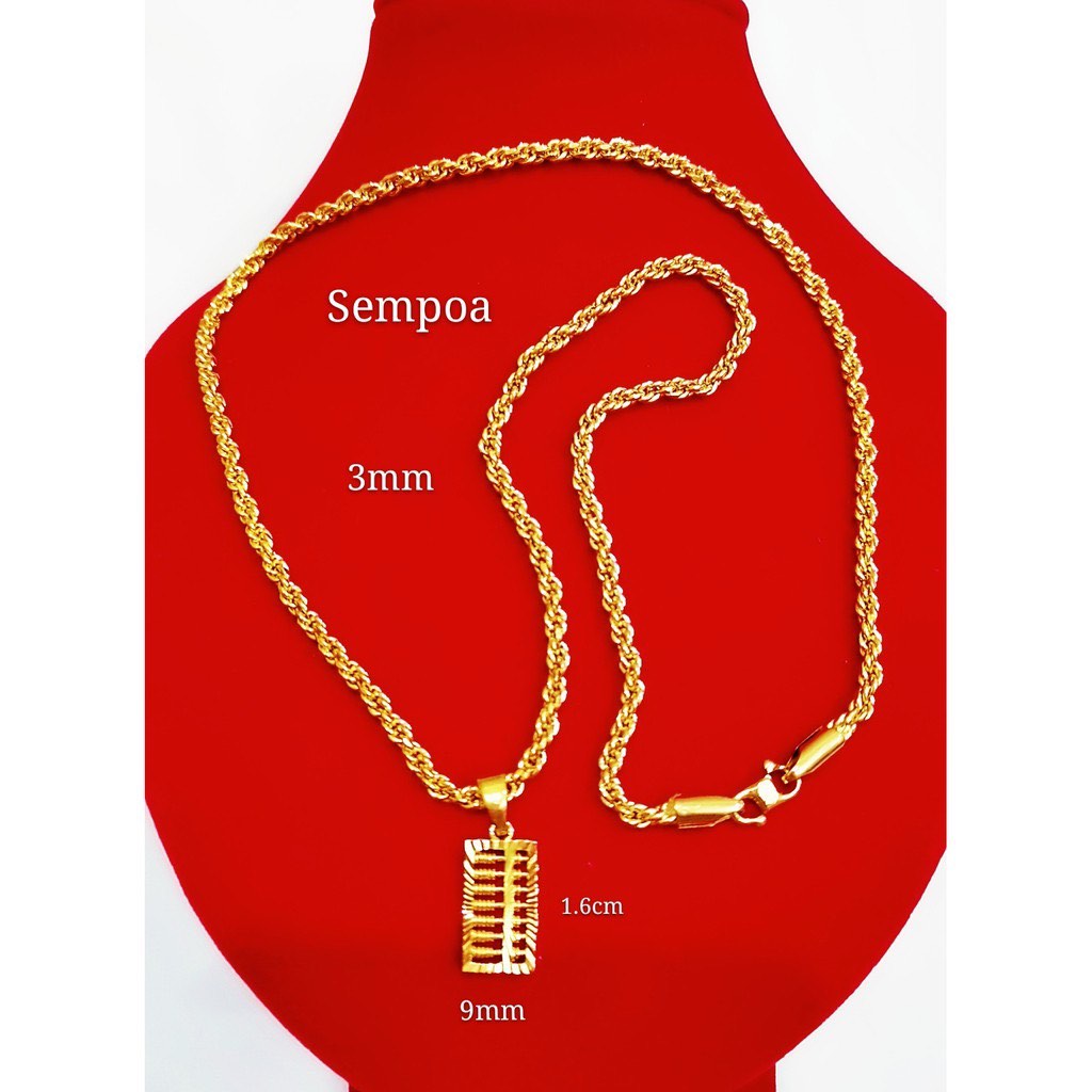 Rantai Leher Pintal Emas Bangkokpre Order Womens Fashion Jewelry And Organisers Necklaces On