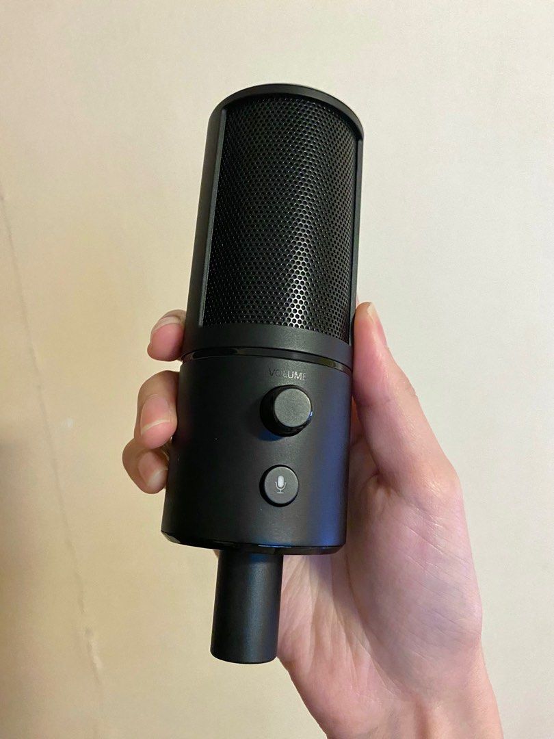 Razer Seiren X Microphone Anodized Aluminium Classic Black, Audio ...
