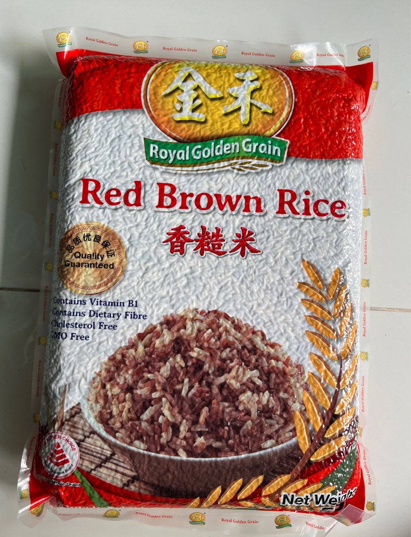 Red brown rice 5kg, Food & Drinks, Rice & Noodles on Carousell
