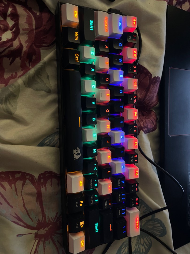 Red Dragon Mechanical Keyboard on Carousell