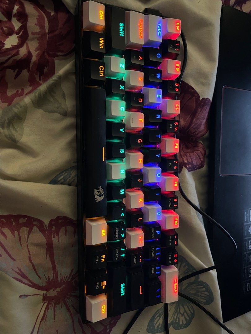 Red Dragon Mechanical Keyboard on Carousell