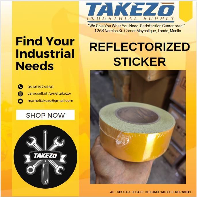 Reflectorized Sticker on Carousell