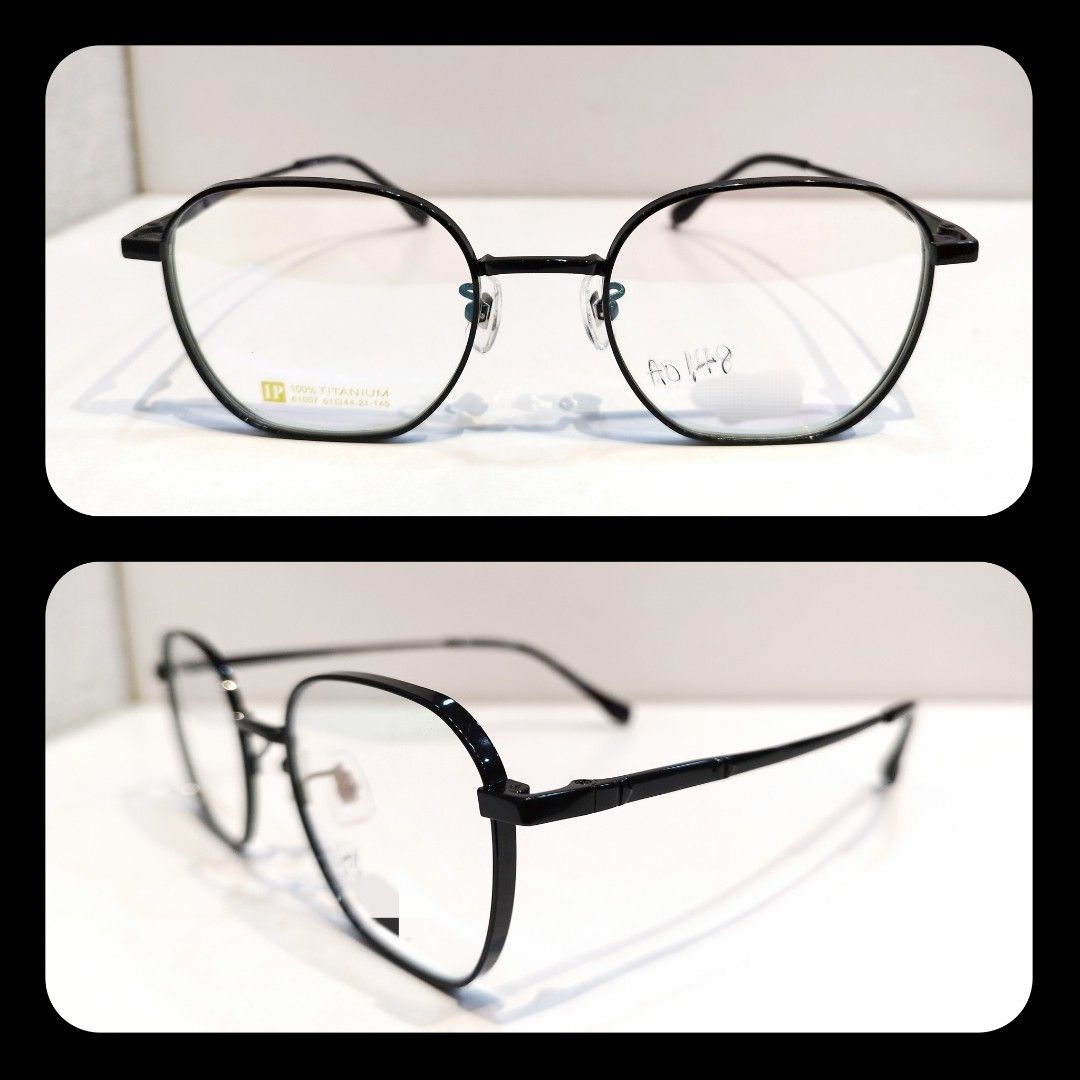 Retro Korean style Pure Titanium optical frame, Women's Fashion ...