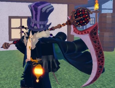 Roblox gpo unob jester scythe, 興趣及遊戲, 玩具 & 遊戲類 - Carousell