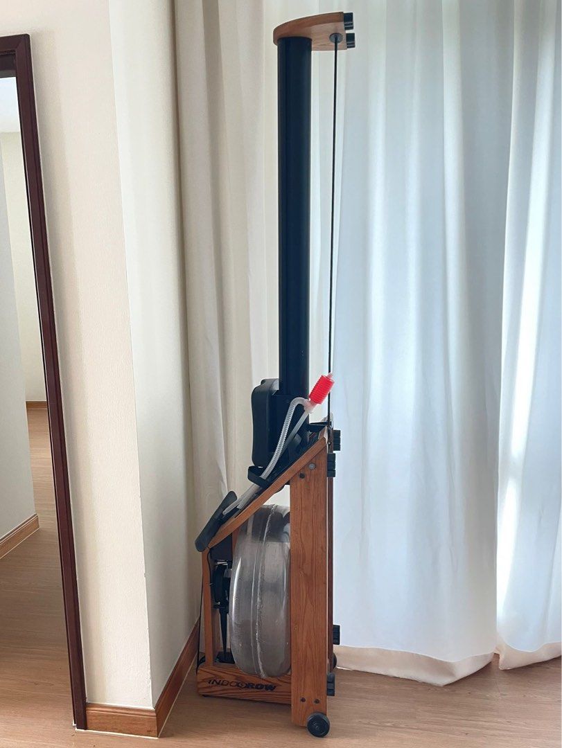 Rowing Machine (WATERROWER AIBI - MONORAIL WOOD WR-120), Sports ...