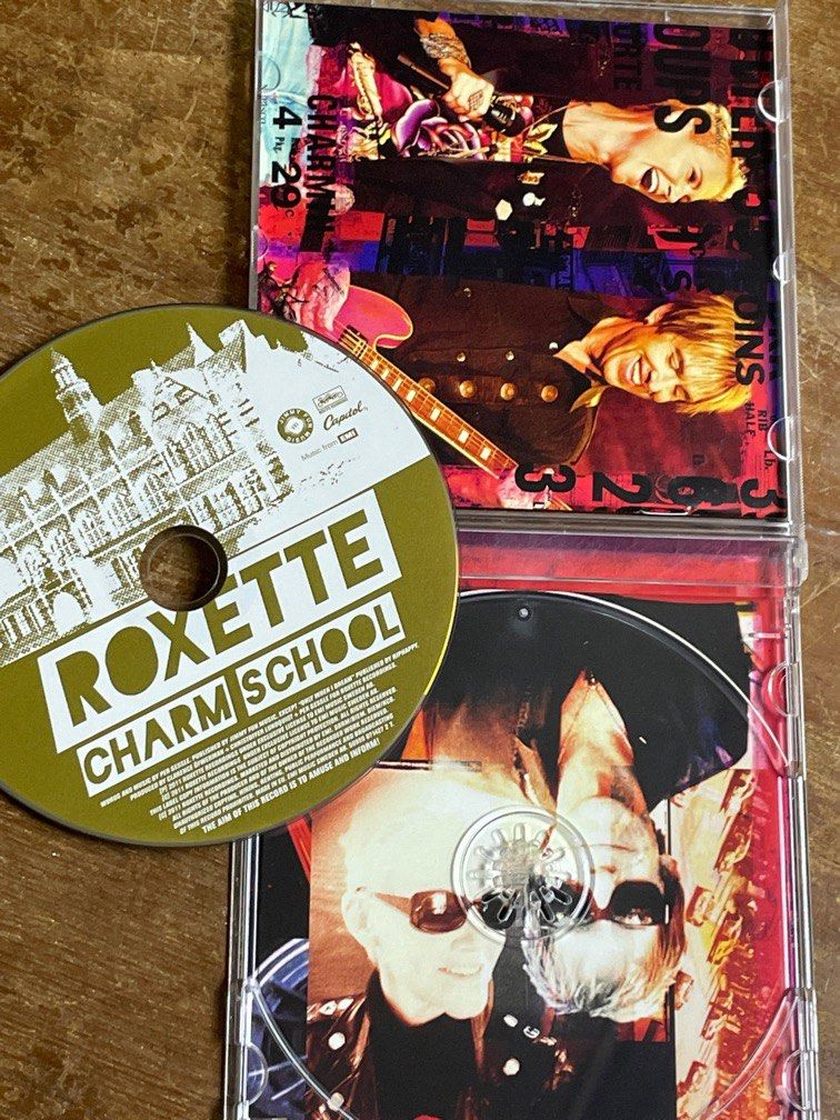 Roxette - charm school, Hobbies & Toys, Music & Media, CDs & DVDs on Carousell