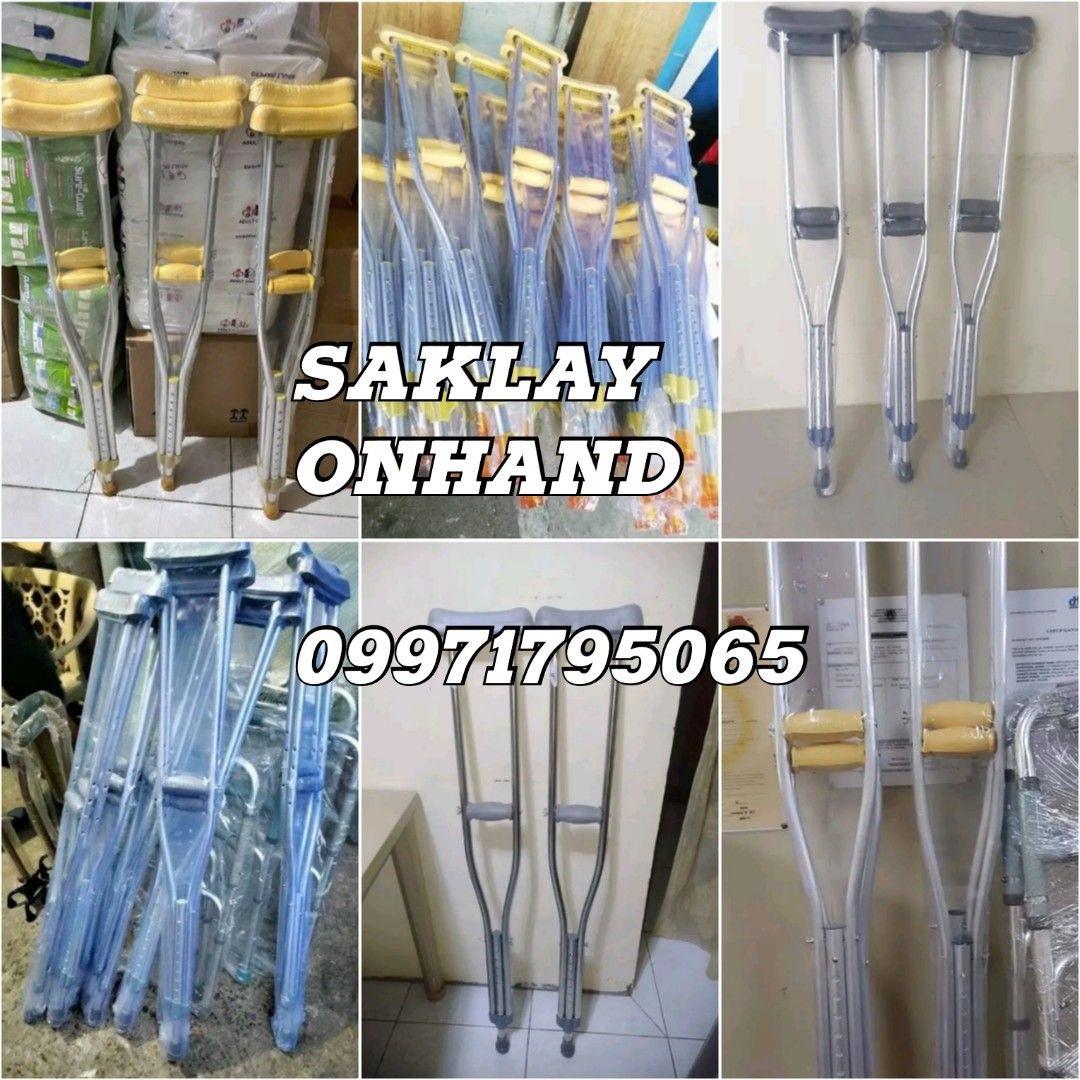 SAKLAY #CRUTCHES, Health & Nutrition, Health Monitors & Weighing Scales ...