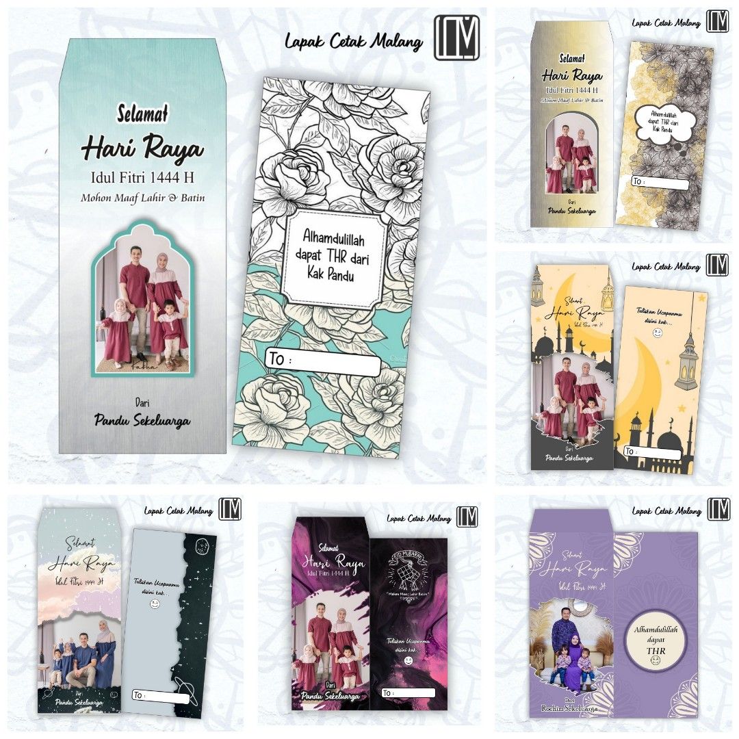 Sampul Duit Raya/Sampul raya / sampul hari raya / sampul raya customize ...