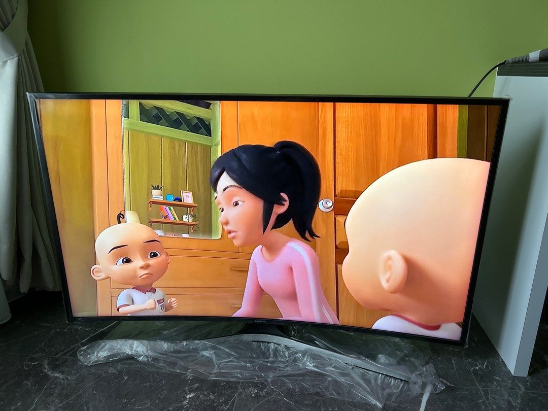 Samsung 49 Inch TV UHD ( UA49KU6300K ) curved screen, TV & Home ...