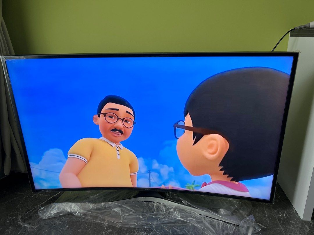 Samsung 49 Inch TV UHD ( UA49KU6300K ) curved screen, TV & Home ...