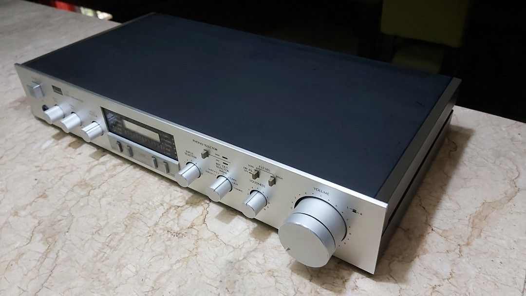 Sansui Stereo Preamp C-77, Audio, Other Audio Equipment on Carousell