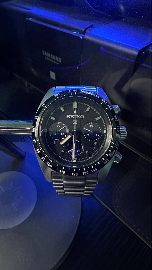 Seiko Speedtimer SSC819 Solar Chronograph, Men's Fashion, Watches ...