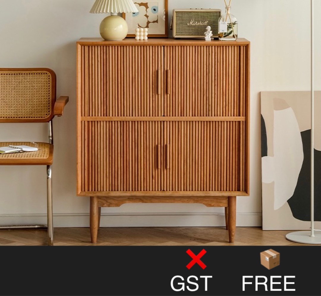Customise Sideboard Side Music Console Table Wooden Bookcase vinyl ...