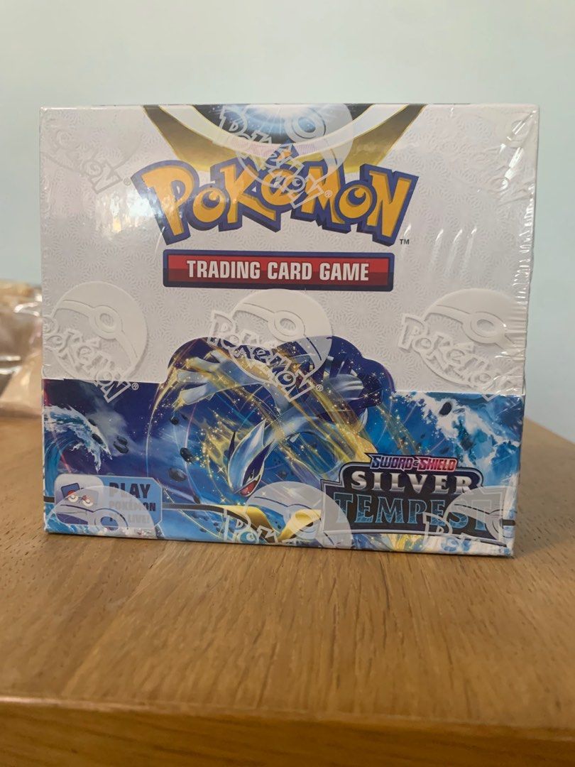 Silver Tempest Booster Box, Hobbies & Toys, Toys & Games on Carousell