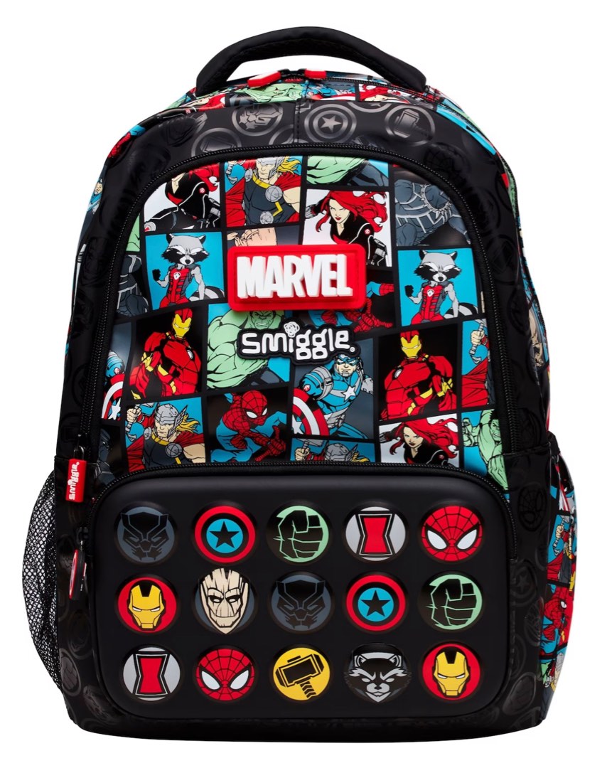 Smiggle Marvel Backpack - with slight defects but brand new with tag ...