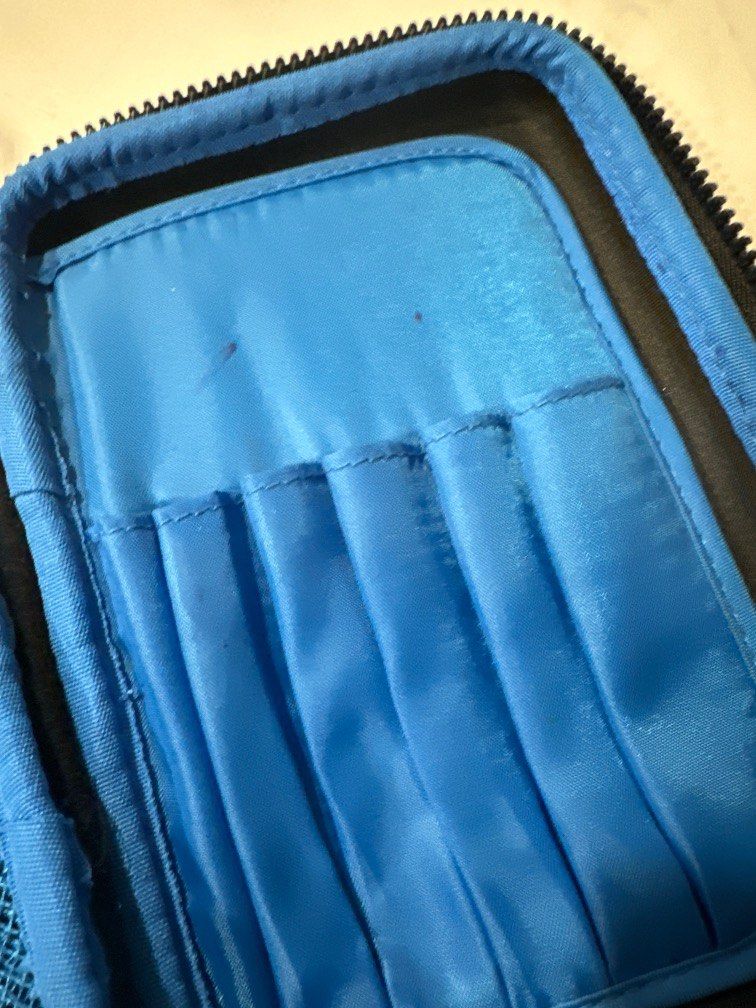 Smiggle pencil case football blue, Hobbies & Toys, Stationery & Craft ...