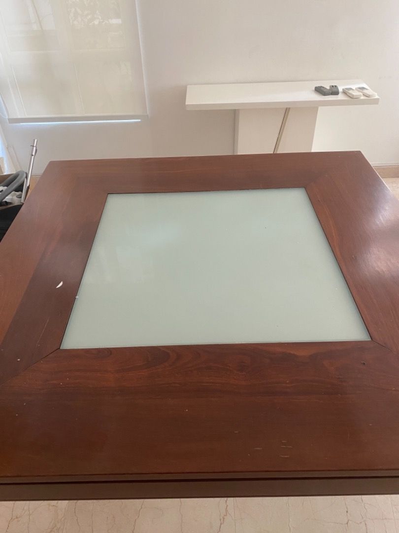 Solid Jarrah wood table, Furniture & Home Living, Furniture, Other Home ...