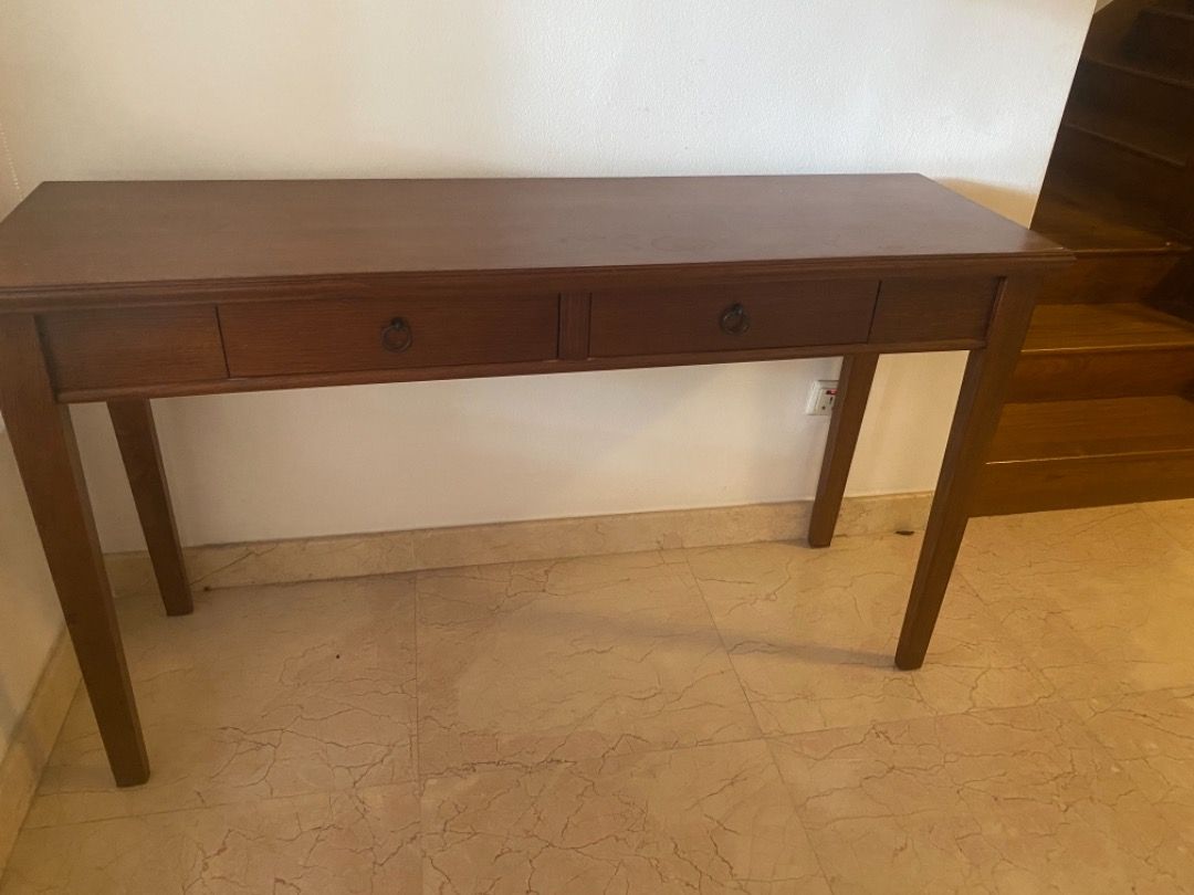 Solid Jarrah wood table, Furniture & Home Living, Furniture, Other Home ...