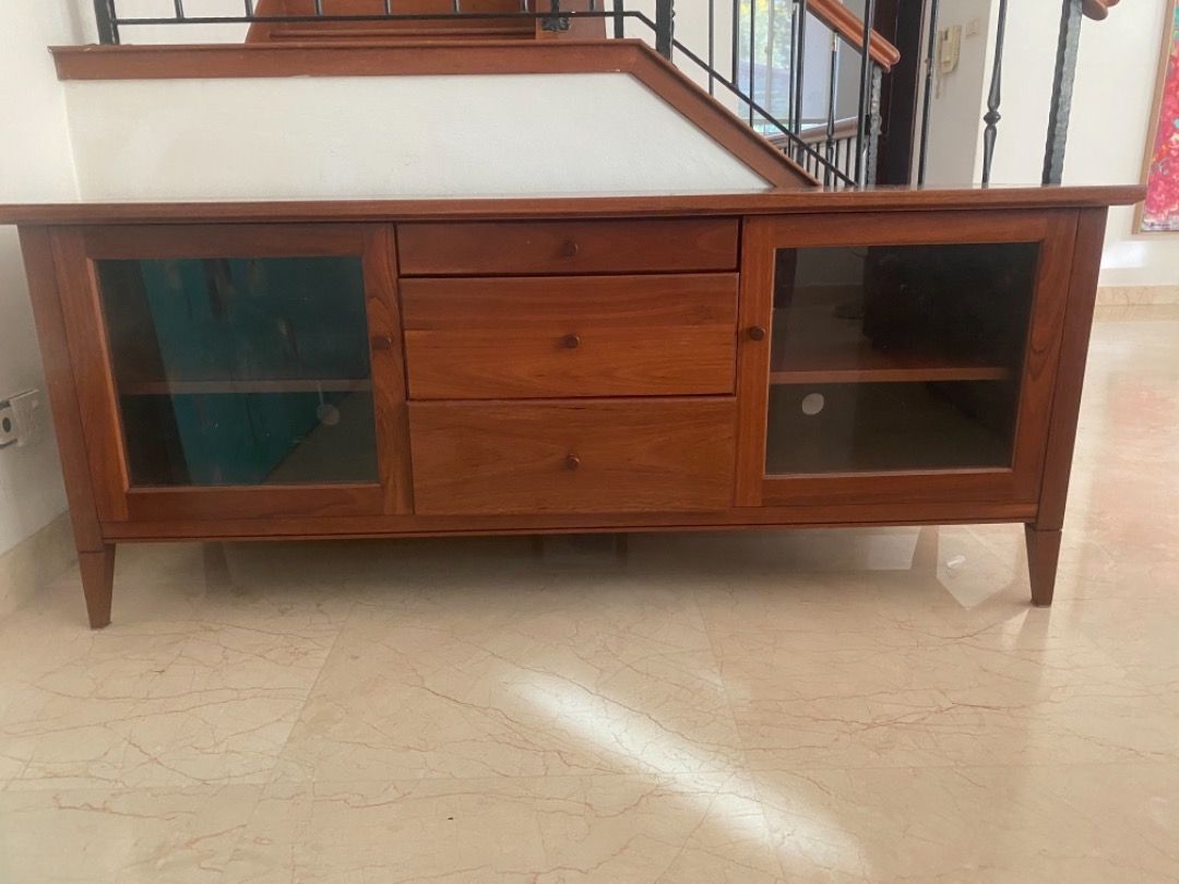 Solid Jarrah wood table, Furniture & Home Living, Furniture, Other Home ...