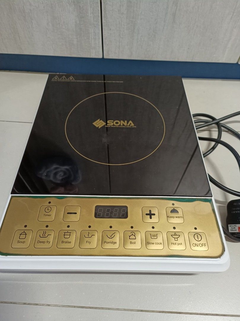 Sona Induction Cooker, TV & Home Appliances, Kitchen Appliances ...