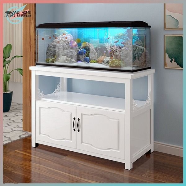 Spot fish tank base cabinet base customization living room small ...