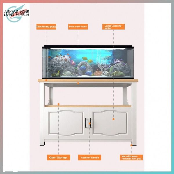 Spot fish tank base cabinet base customization living room small ...