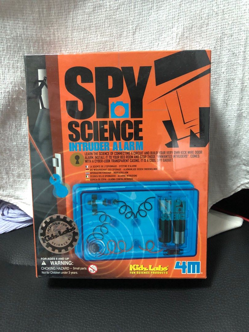 SPY SCIENCE Intruder Alarm, Hobbies & Toys, Toys & Games on Carousell