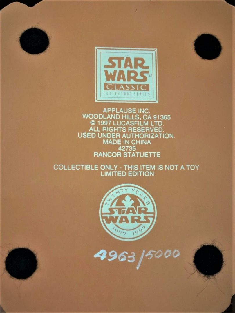 Star Wars Applause Statue - Assorted, Hobbies & Toys, Toys & Games on ...