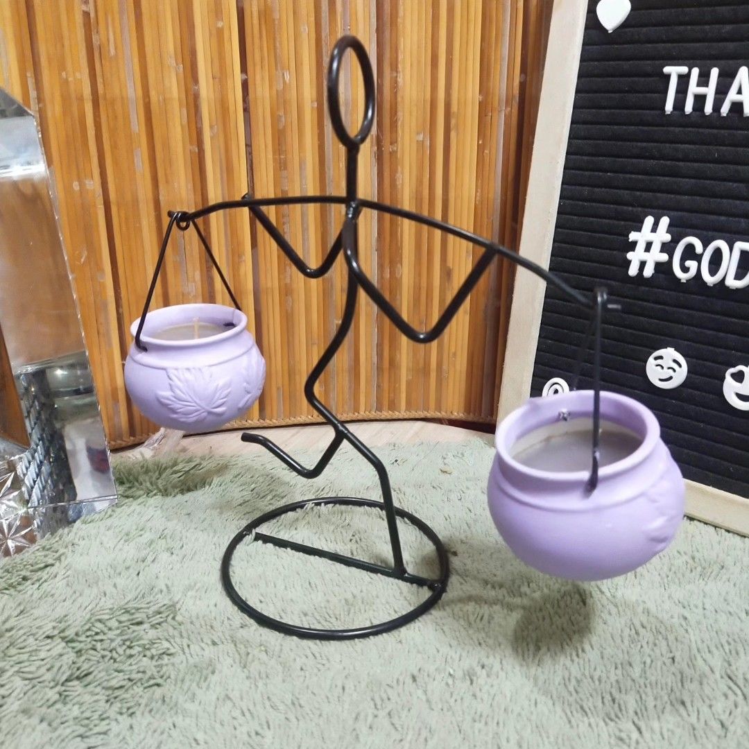 Stickman Candle Holder, Furniture & Home Living, Home Decor, Vases ...