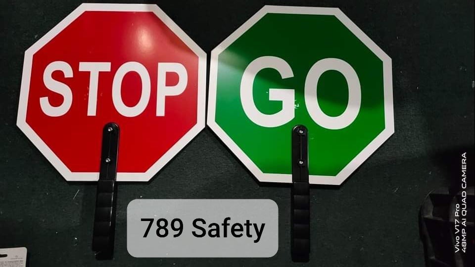 Stop and Go Sign Board, Commercial & Industrial, Industrial Equipment ...
