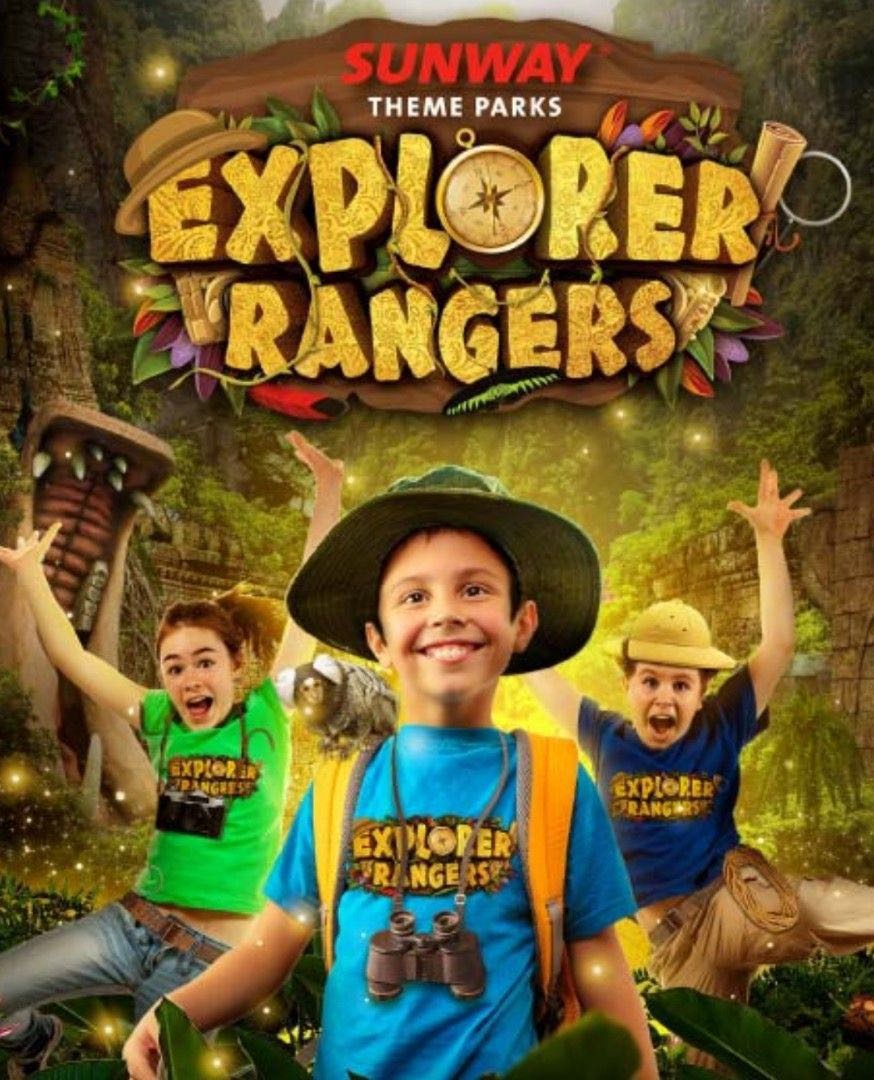 Sunway Lagoon Explorer Rangers For Kid (1 Years Pass), Tickets ...