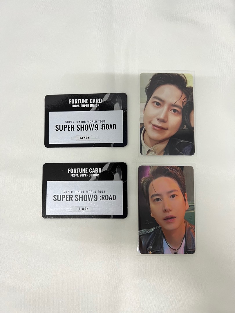 Super Show 9 Fortune Card [Kyu Hyun], Hobbies & Toys, Collectibles & Memorabilia, K-Wave on ...