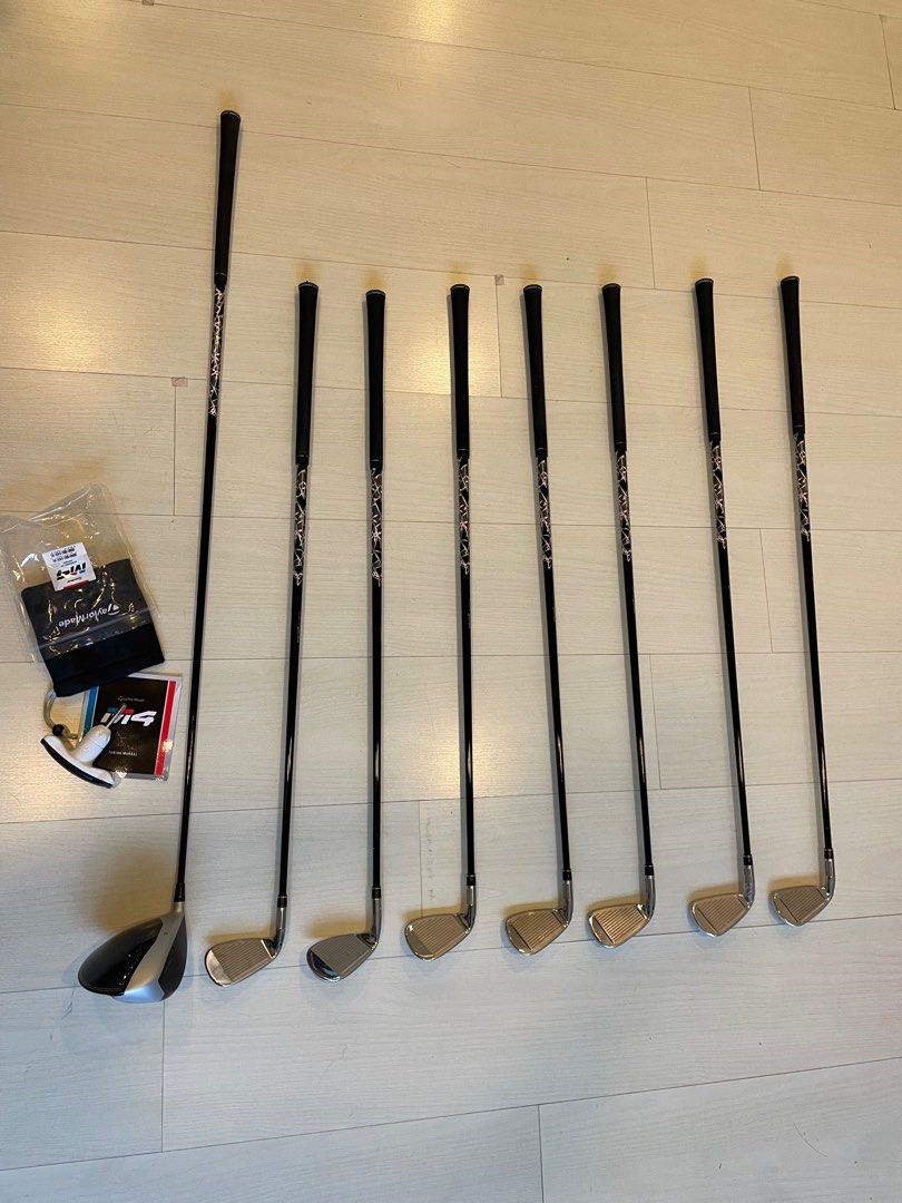TaylorMade M4 golf set and driver, Sports Equipment, Sports & Games ...