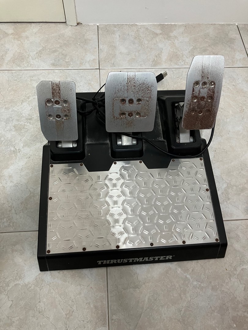 Thrustmaster T-LCM Load Cell Pedals, Video Gaming, Gaming Accessories ...