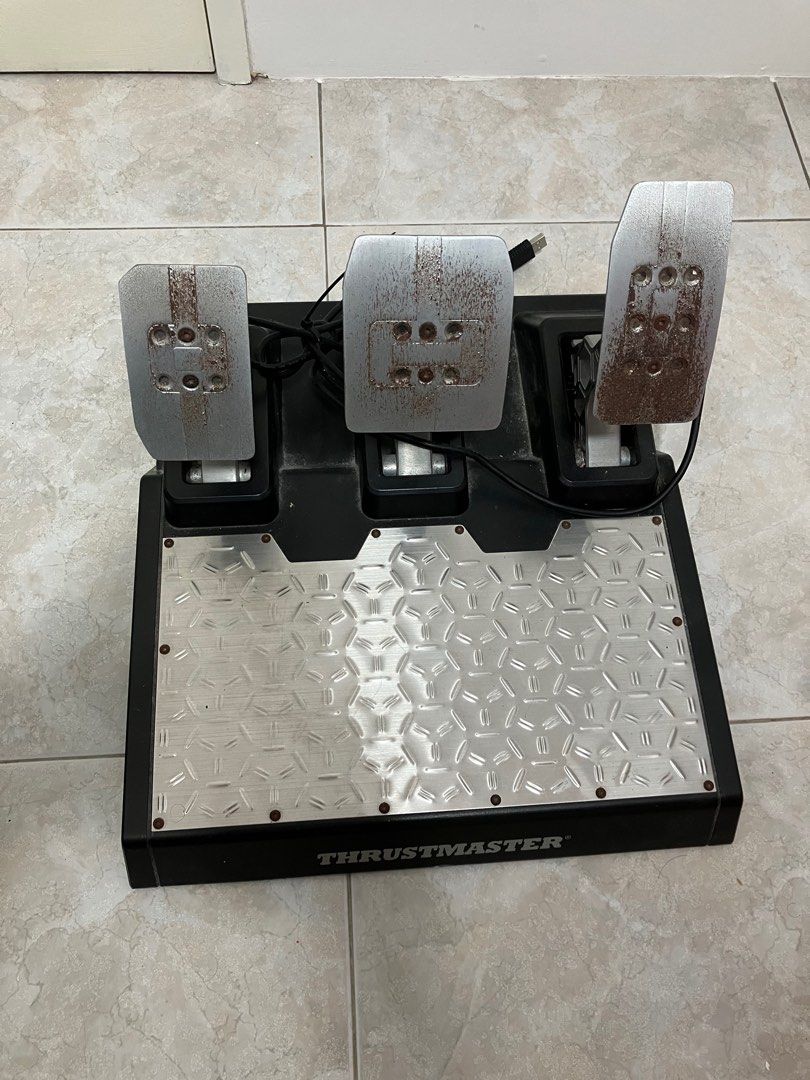 Thrustmaster T-LCM Load Cell Pedals, Video Gaming, Gaming Accessories ...