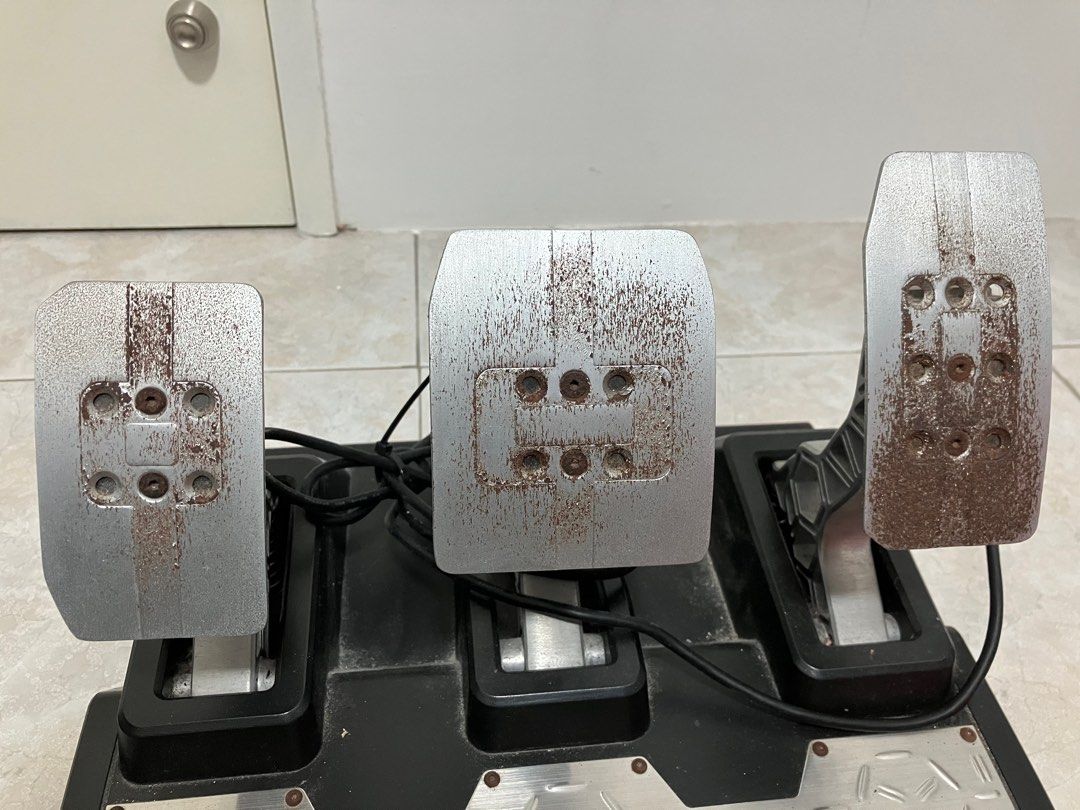 Thrustmaster T-LCM Load Cell Pedals, Video Gaming, Gaming Accessories ...