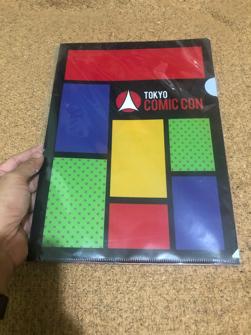 Tokyo comic con collectible plastic file folders, Hobbies & Toys ...