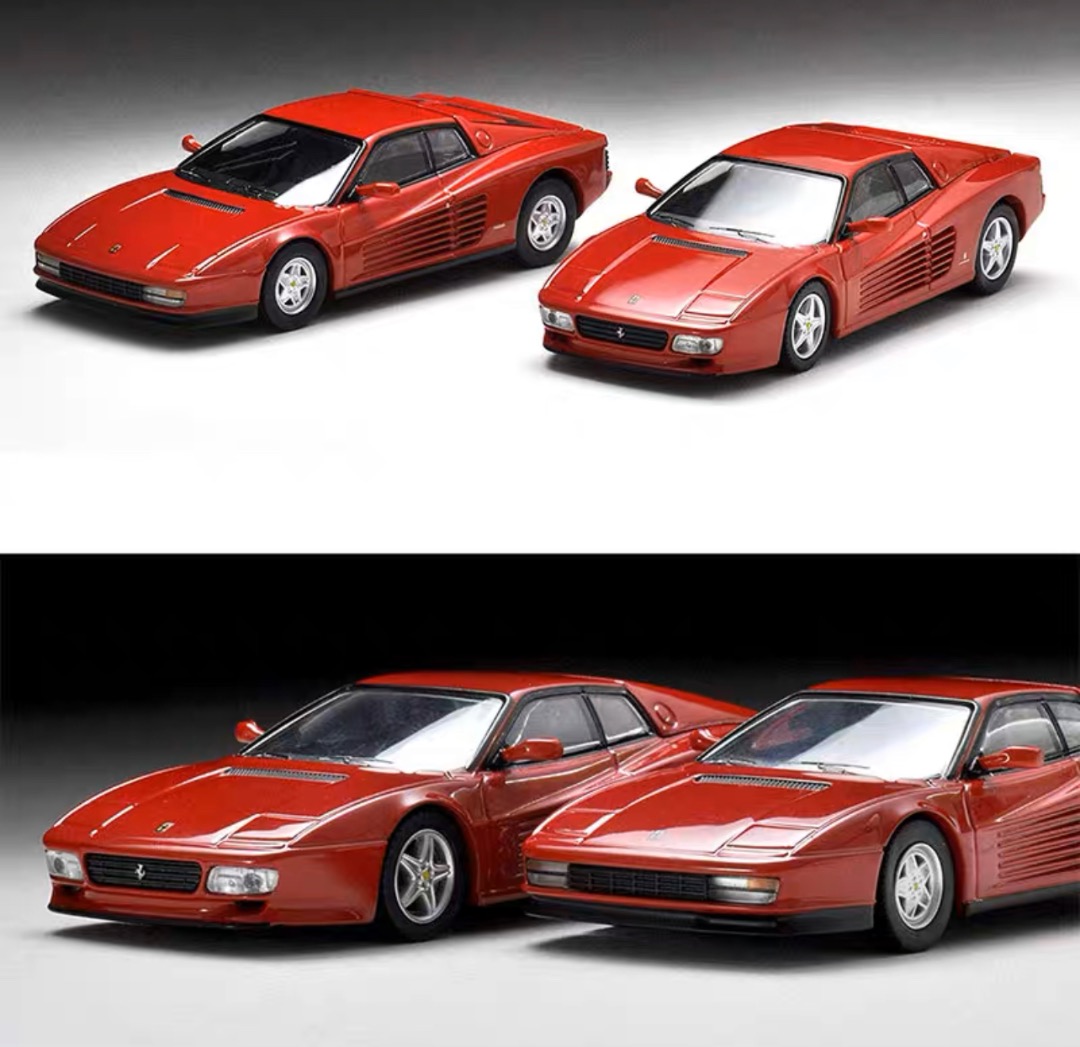 tomitec tlv Ferrari 512tr and testarossa, Hobbies & Toys, Toys & Games ...